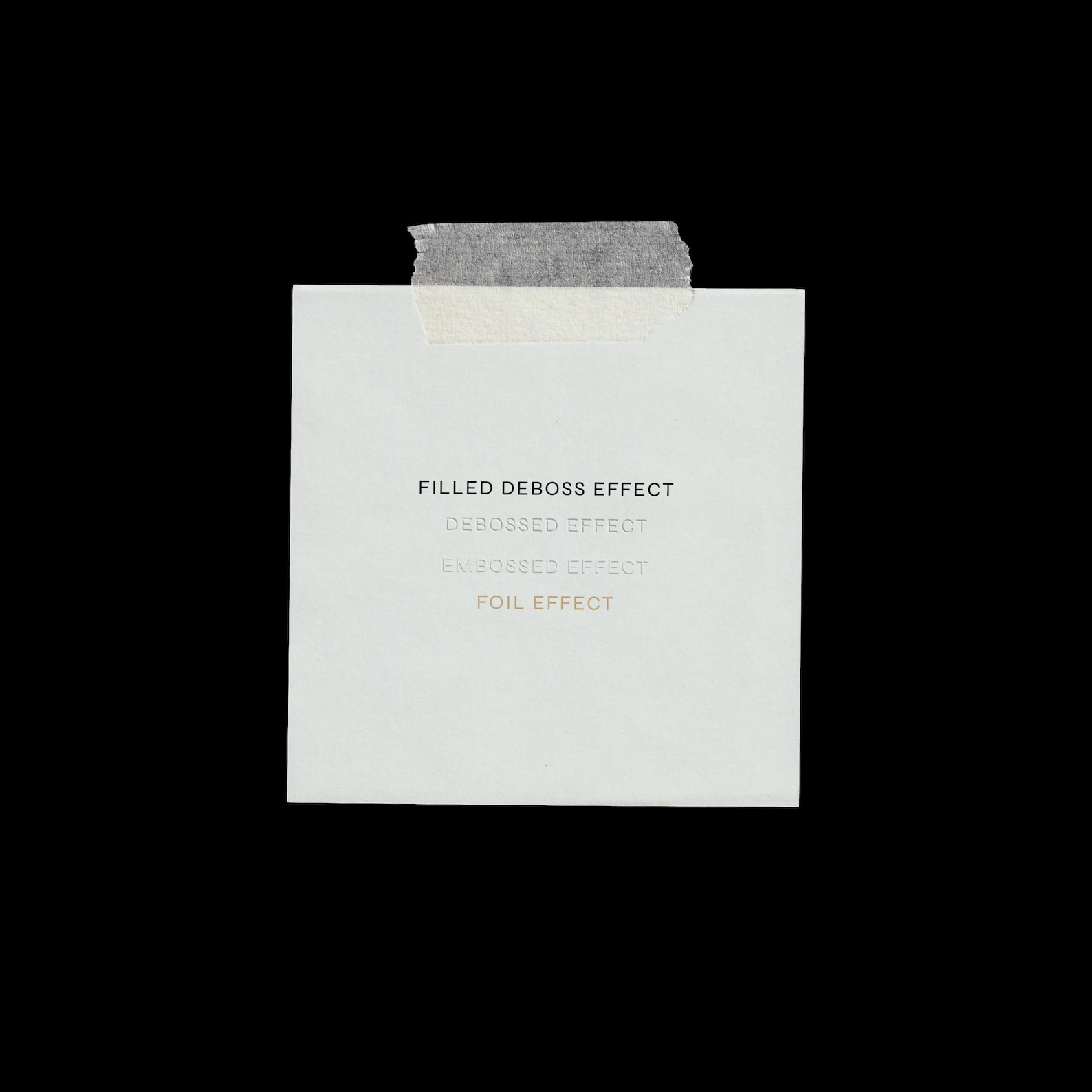 Nostalgic Stationery Mockup PSD, Paper Scan With Tape (digital Download ...