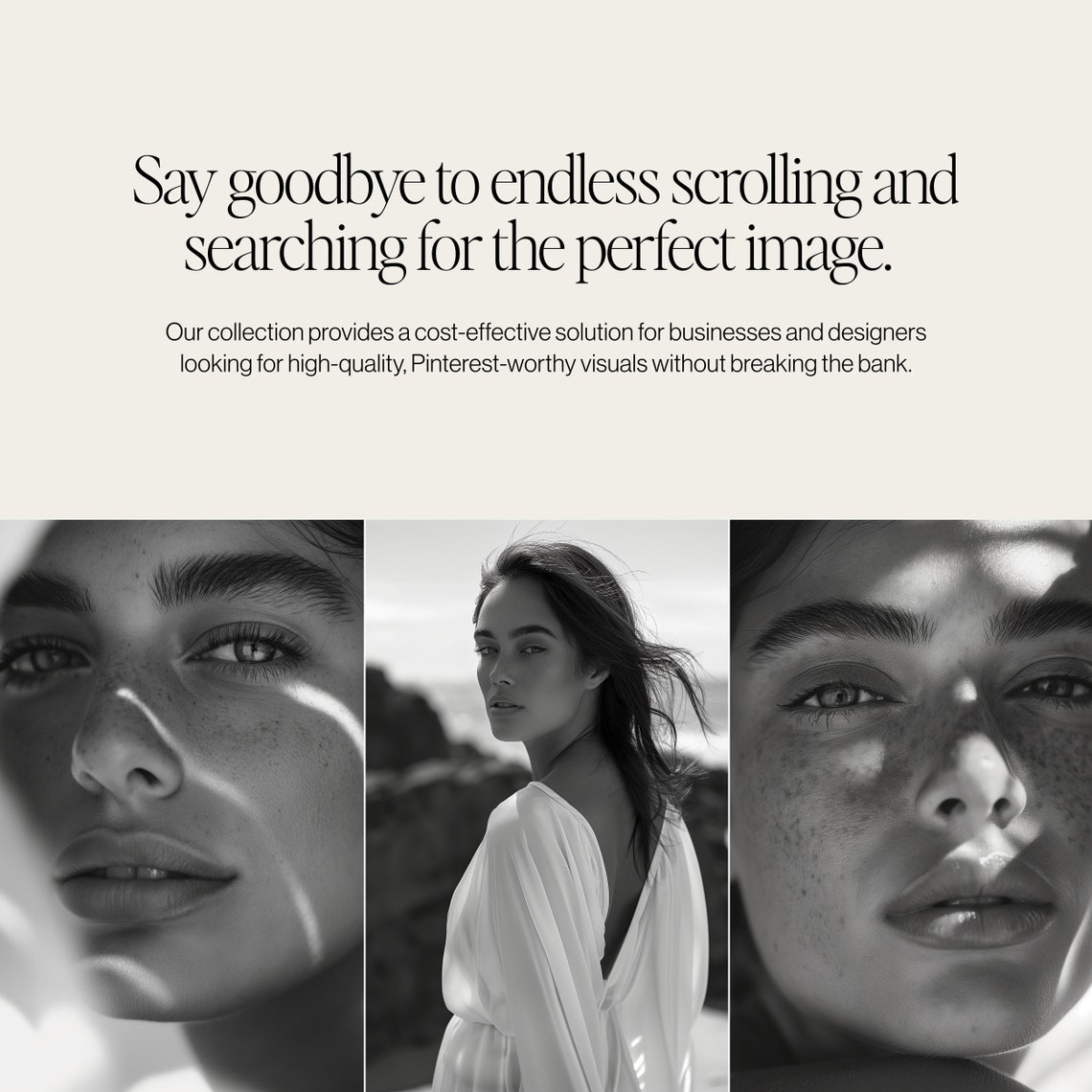 Monochrome Aesthetic Stock Image Collection, Beauty & Lifestyle Photos ...