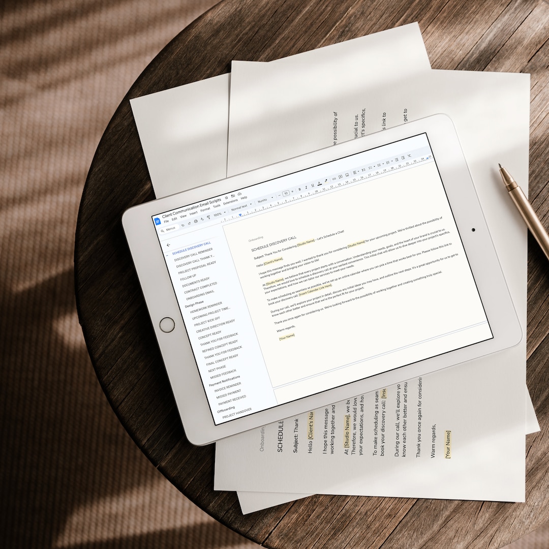 Email Scripts for Brand Designers, Efficient Client Communication ...