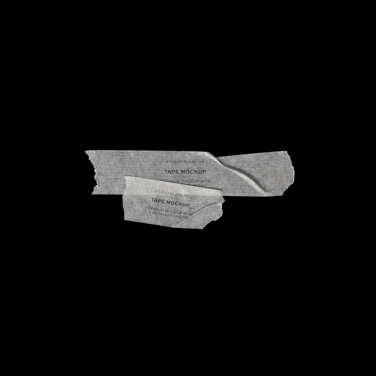 Masking Tape Stationery Mockup PSD, Branding Mockup (digital Download ...