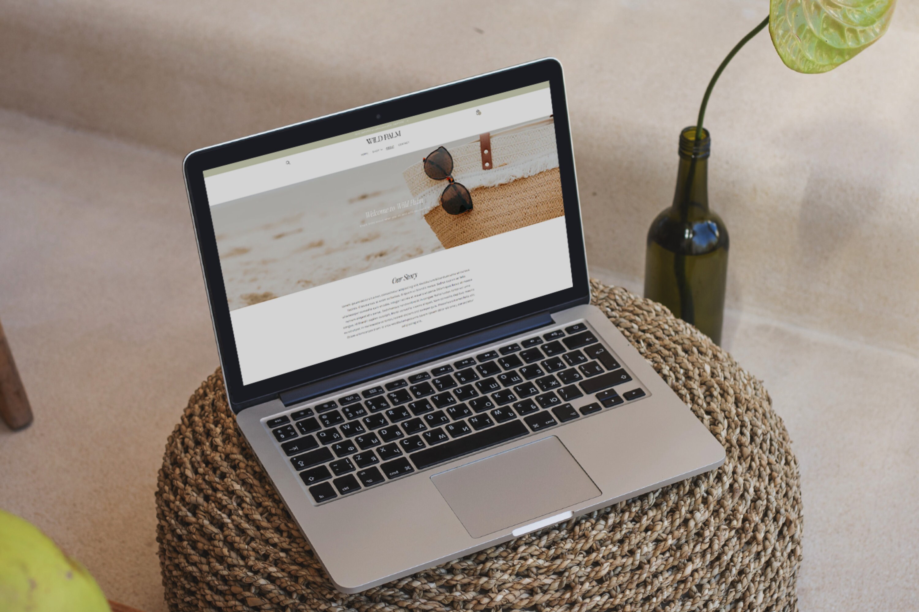 Wild Palm Modern Shopify Theme, Fashion Ecommerce Shopify Template ...