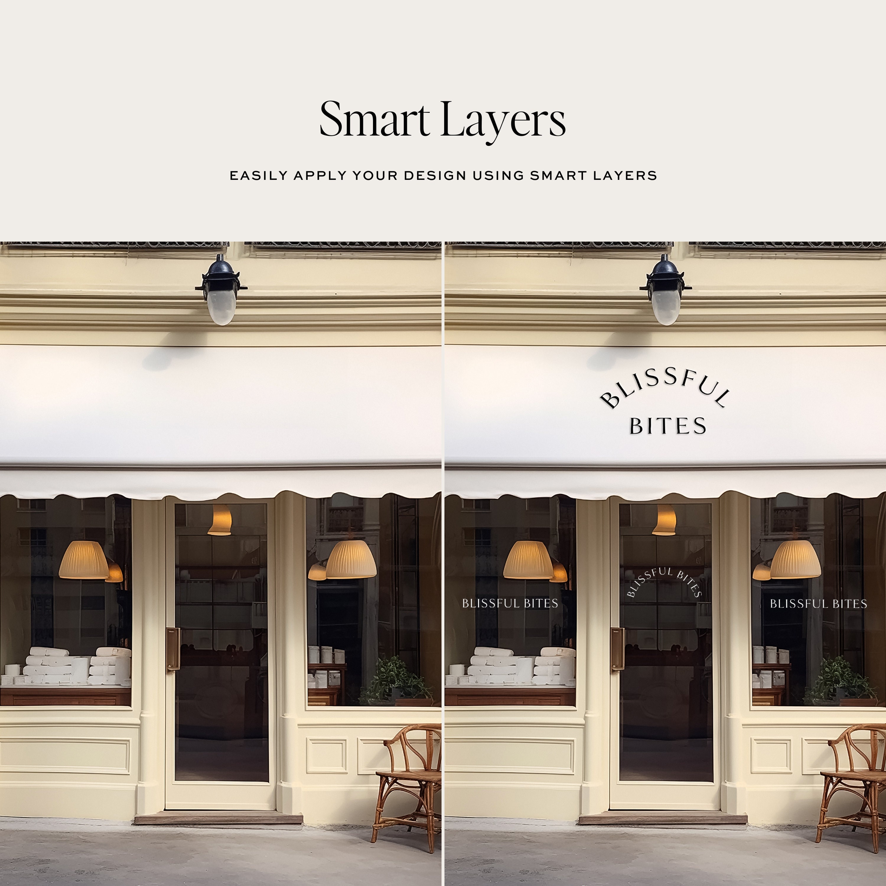 Shop Storefront Mockup, Facade Mockup, Window Display Mockup, Sign ...