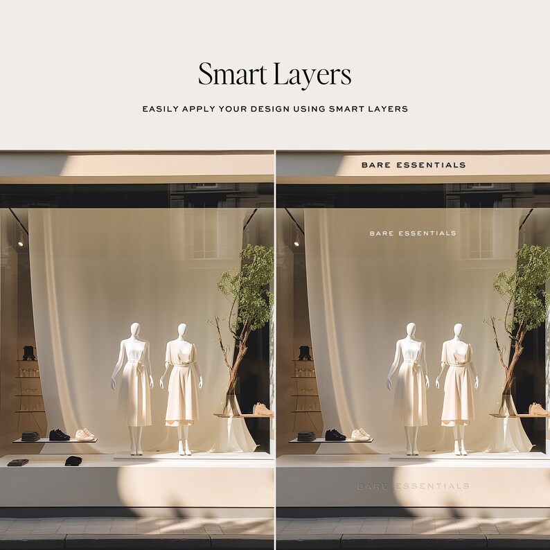 Shop Storefront Mockup Facade Mockup Window Display Mockup - Etsy