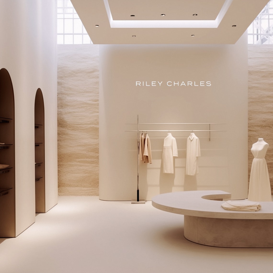 Shop Signage Mockup, Modern Shop Mockup, Retail Mockup, Shopfront ...