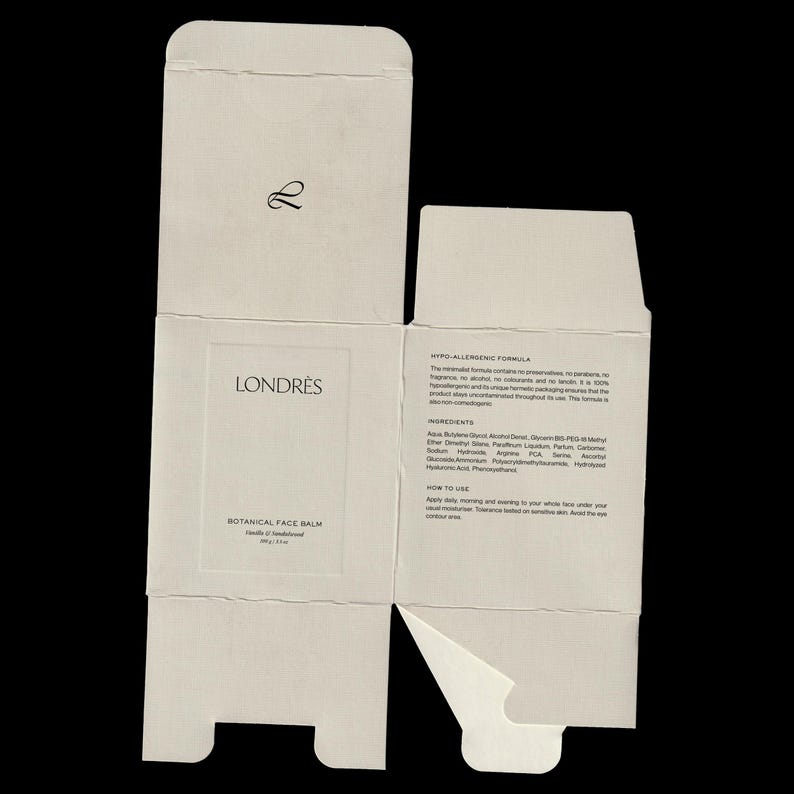 Scanned Cosmetic Box Mockup, Scan Box Branding Mockup, Product ...