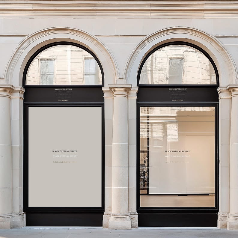 Shop Storefront Mockup, Facade Mockup, Boutique Front Mockup, Sign ...