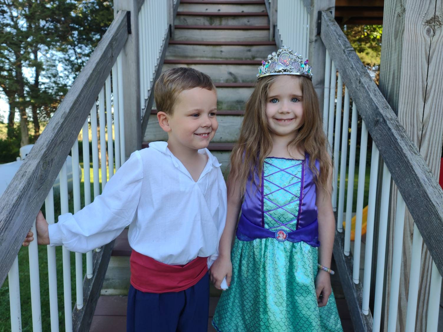 Prince Eric Costume Navy