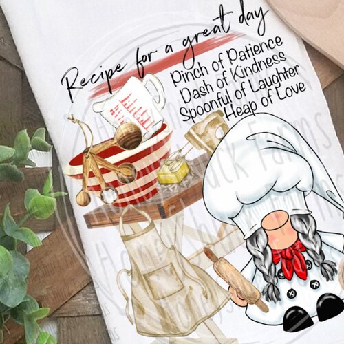 Kitchen Towel Design Bundle Instant Digital Download PNG - Etsy
