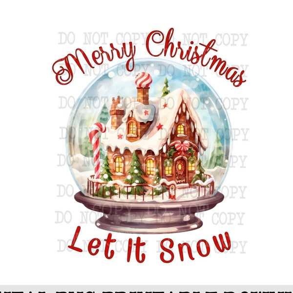 Gingerbread House Snow Globe Tumbler - Etsy