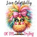 Funny Chicken PNG, Messy Hair, Cute Chicken, Sublimation Design, Crazy ...