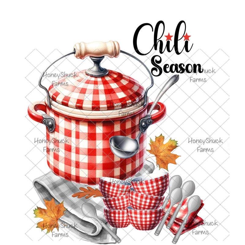 Chili Cook off Clip Art - Etsy
