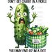Cute Pickles Clipart, Canning Jar Label, Crazy Pickle Guy, Digital ...