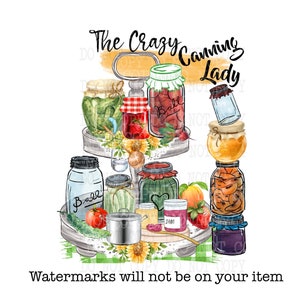 Crazy Lady Png, Canning Lady Png, Digital Download, Sublimation Designs ...