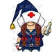 Nurse Gnome Svg Doctor Gnomes Svg Medical Gnomes Svg | Etsy
