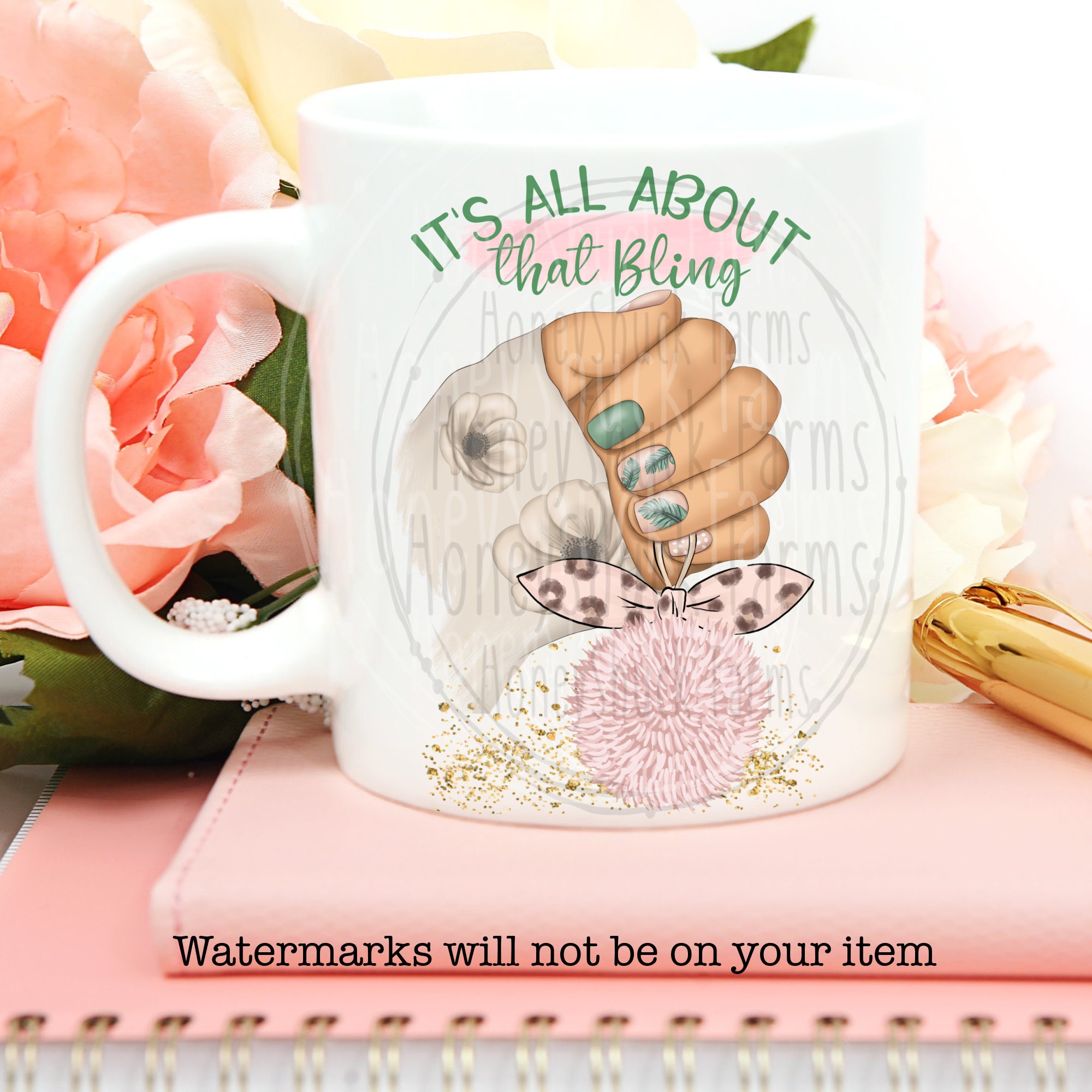 It's All About That Bling Digital Download Planner Girl - Etsy