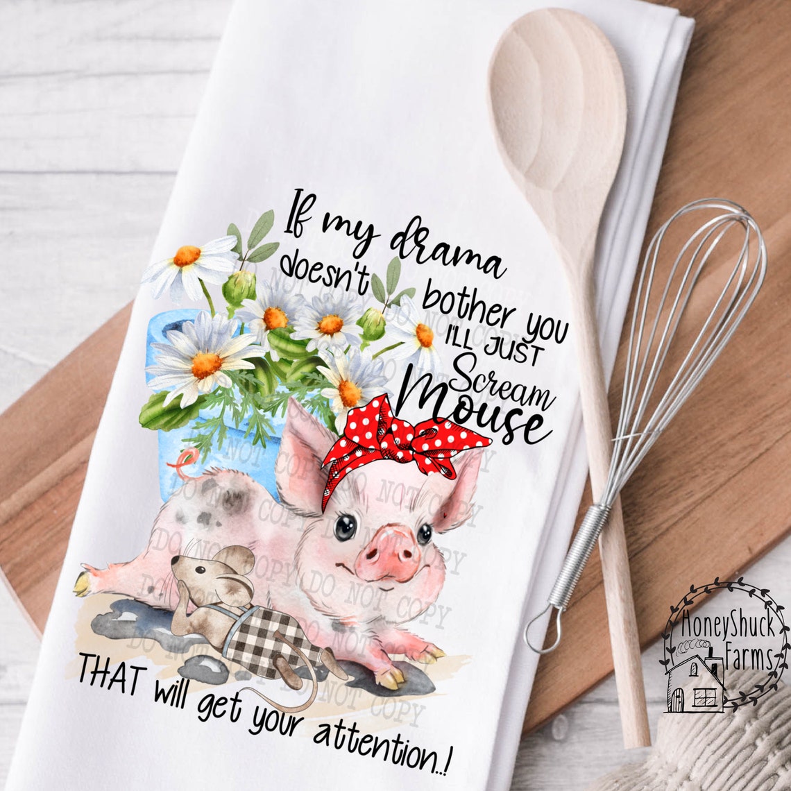 Pig Drama Png Mouse Png Funny Png Digital Download Digital - Etsy