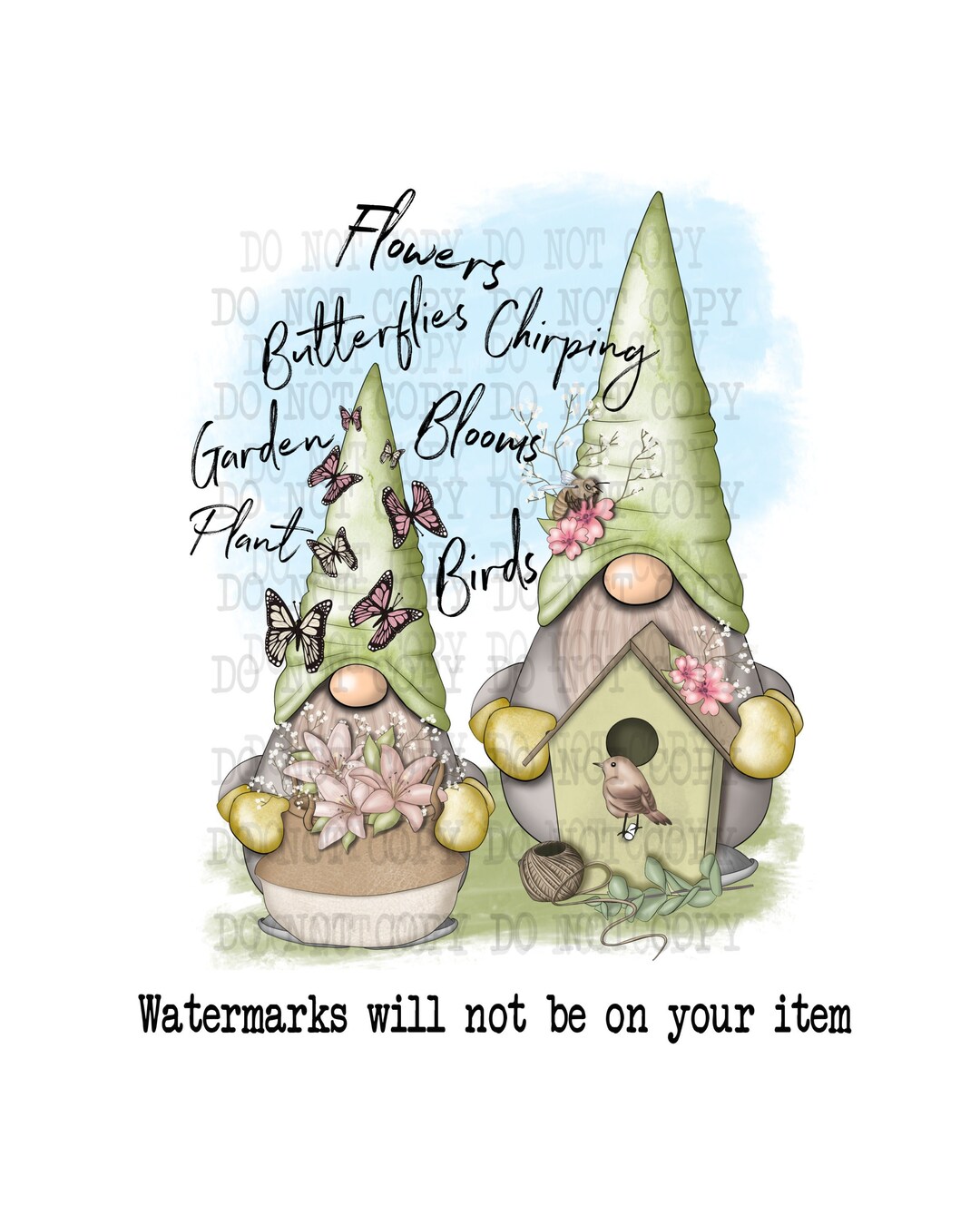 Gnome PNG, Spring Gnome Digital Download, Gnome Clipart, Digital ...