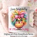 Funny Chicken PNG, Messy Hair, Cute Chicken, Sublimation Design, Crazy ...