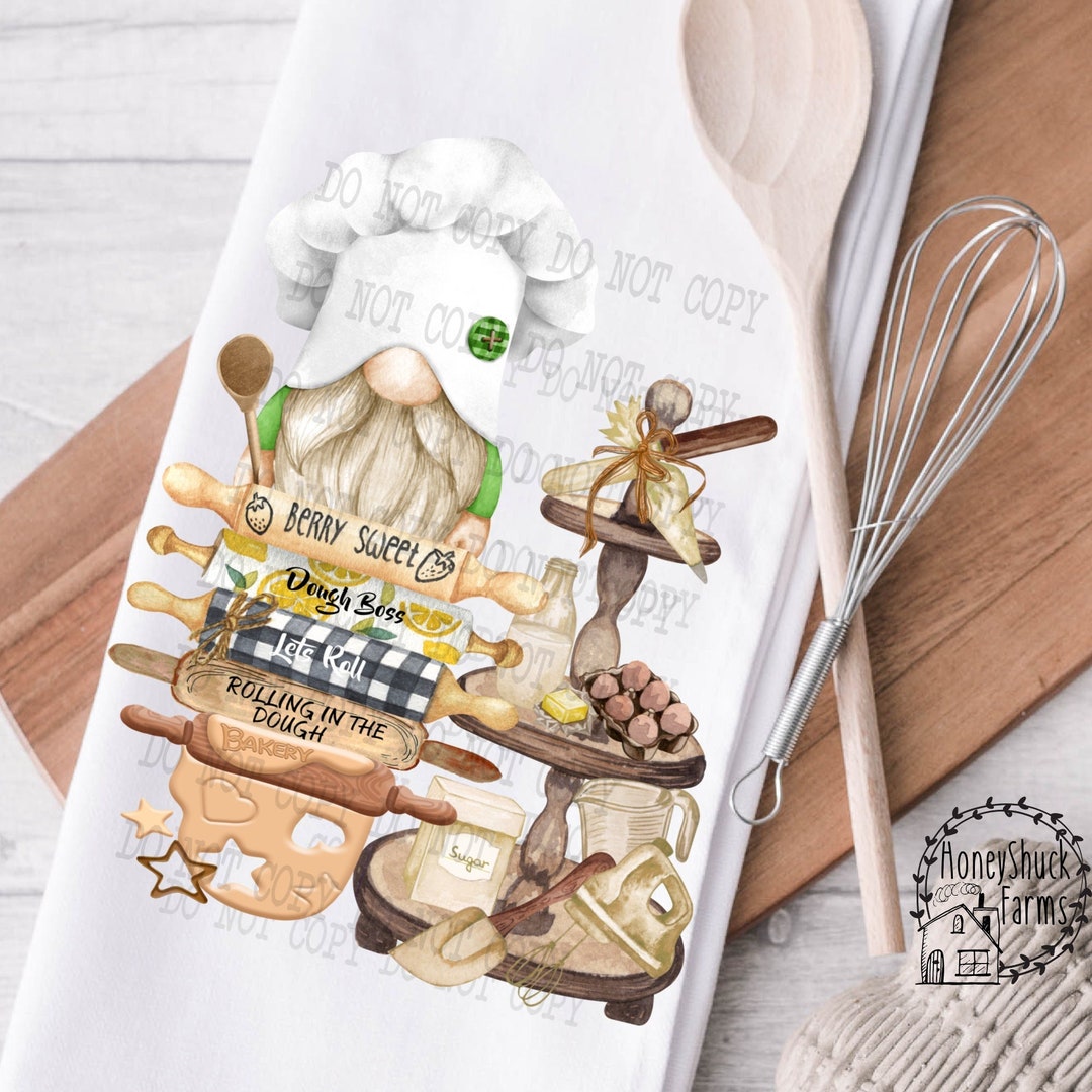 Baking Gnome PNG, Gnome Png, Digital Download, Bakers Gnome ...