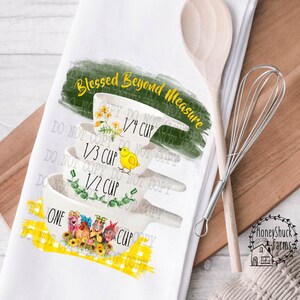 Blessed Beyond Measure Png, Cooking Png, Digital Download, Measuring ...