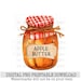 Apple Butter Clipart, Digital Download, Apple Butter Labels, Printable ...
