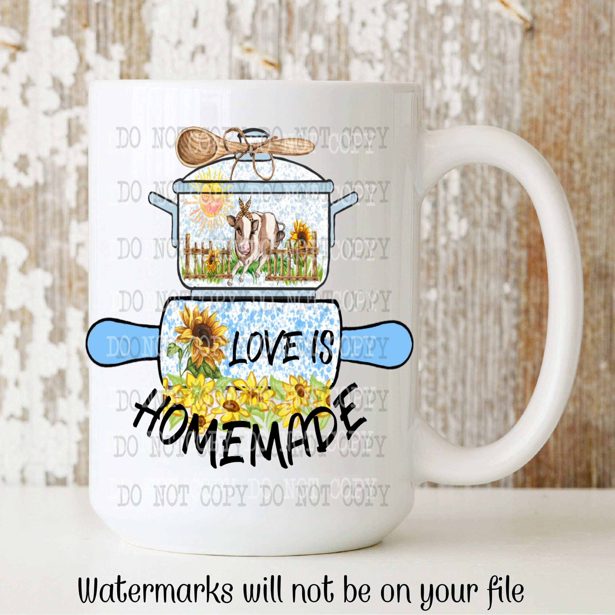 Love is Homemade Png Digital Download Kitchen Sign Png - Etsy