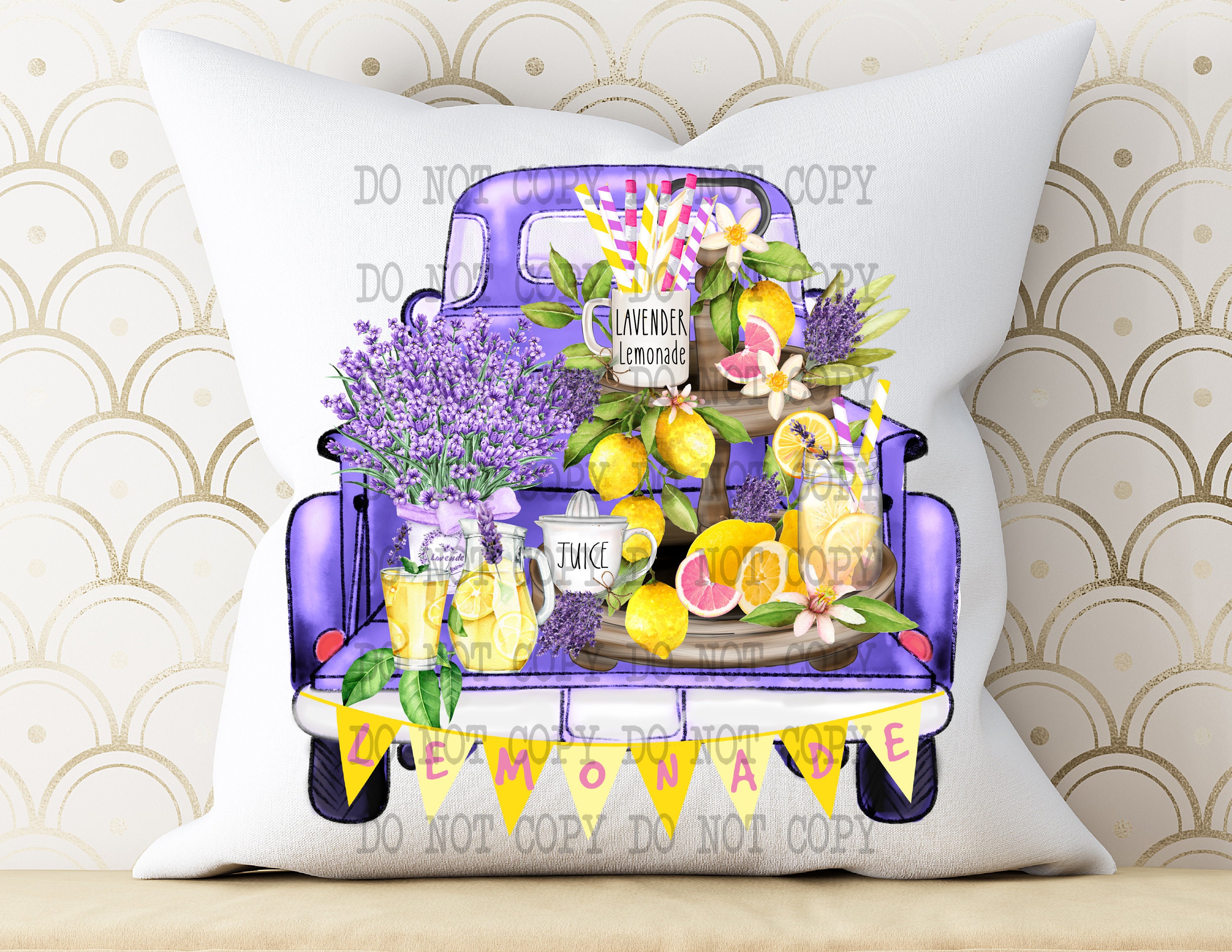 Lavender Lemonade Truck Png Digital Download Lavender PNG - Etsy