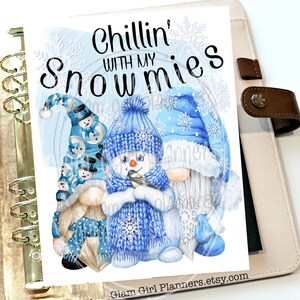 Winter Gnome, Snowmies, Digital Design Download, Printable Art ...