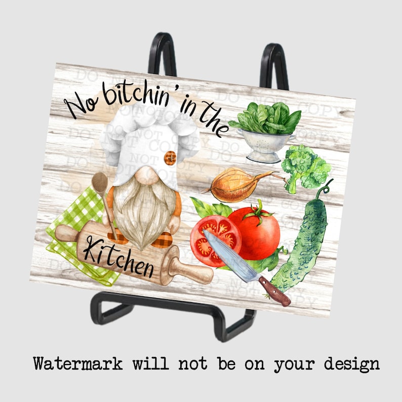 Cutting Board Design No Bitching in the Kitchen Digital - Etsy Canada