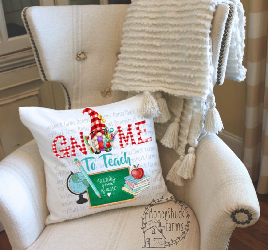 Teacher Digital Download Teacher Gnome Teacher Printable - Etsy