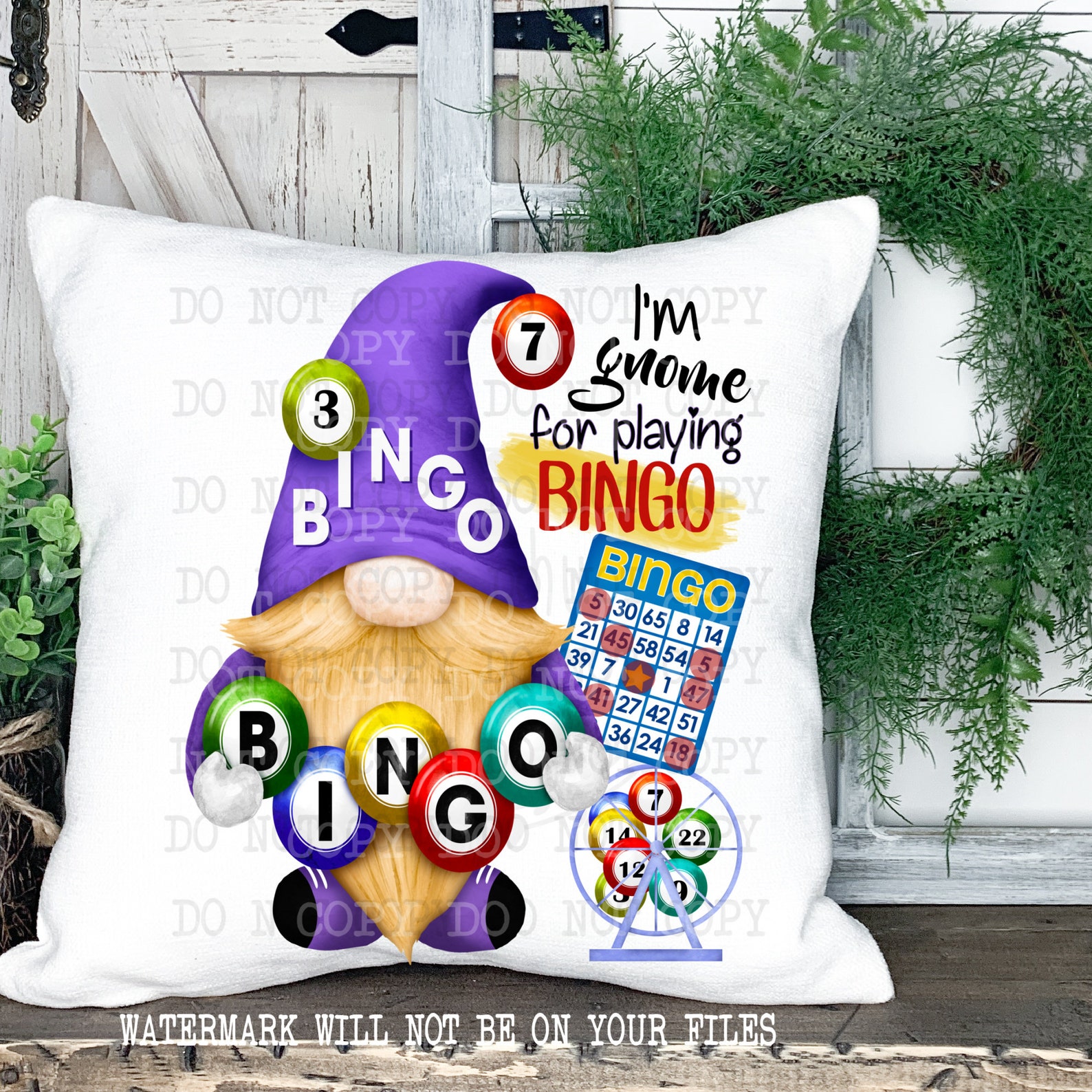Bingo Gnome Png Gnome Png Digital Download Bingo Clipart - Etsy