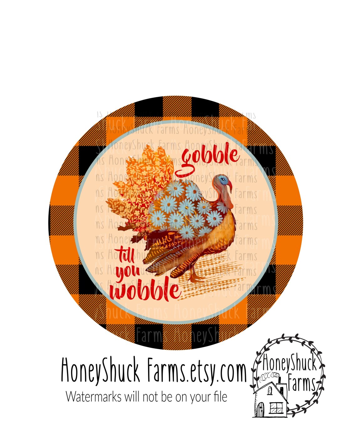 Thanksgiving PNG, Digital Download, Gobble Til You Wobble, Thanksgiving ...