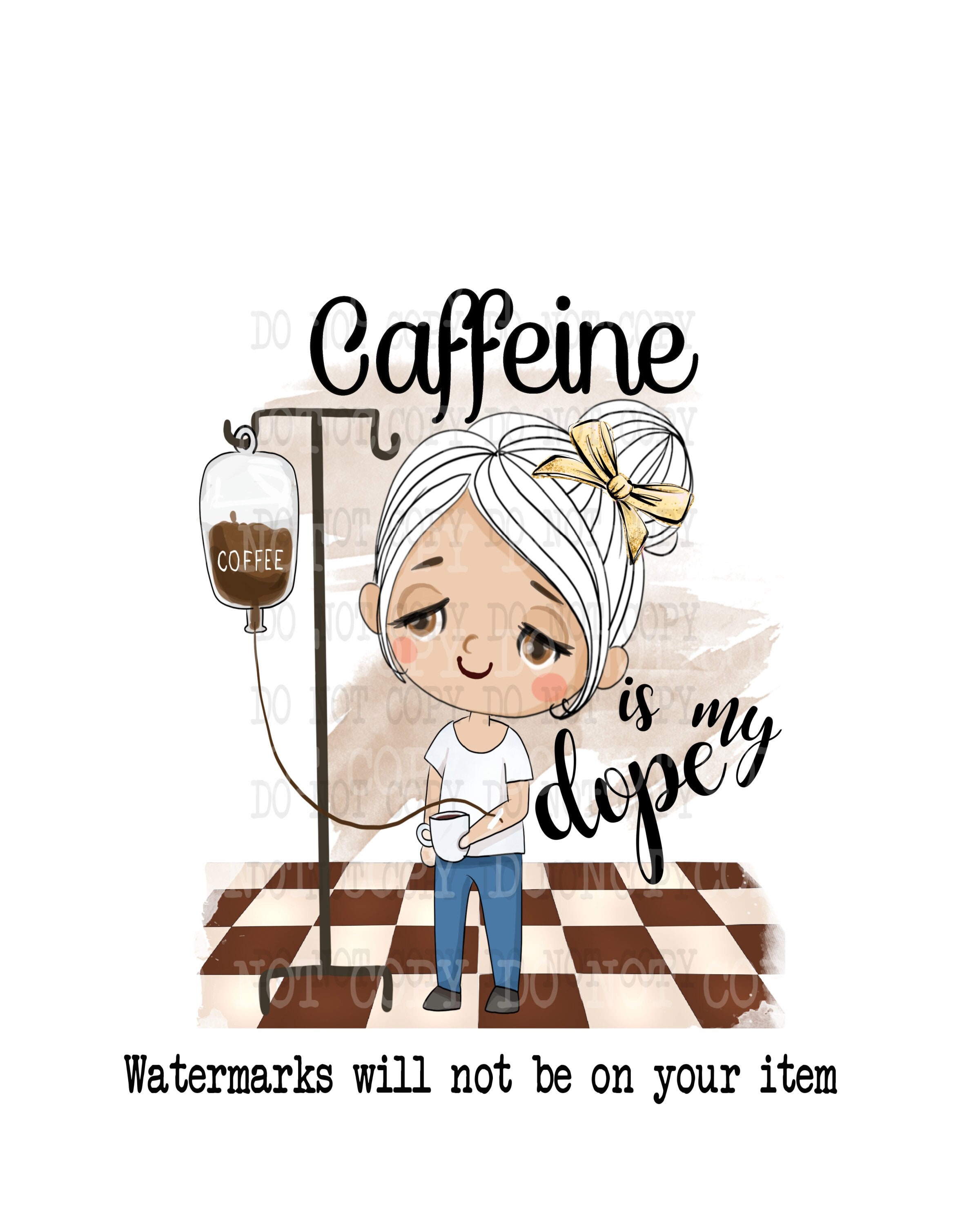 Funny Coffee Designs Coffee Clipart Coffee Girl Clipart | Etsy