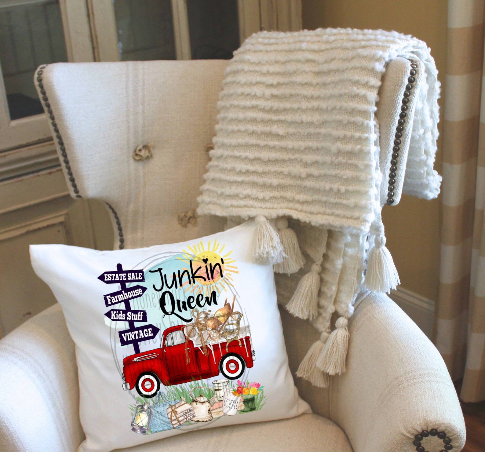 Junkin' Queen Sublimation Design Download Junkin Png | Etsy