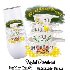 Blessed Beyond Measure Png, Cooking Png, Digital Download, Measuring ...