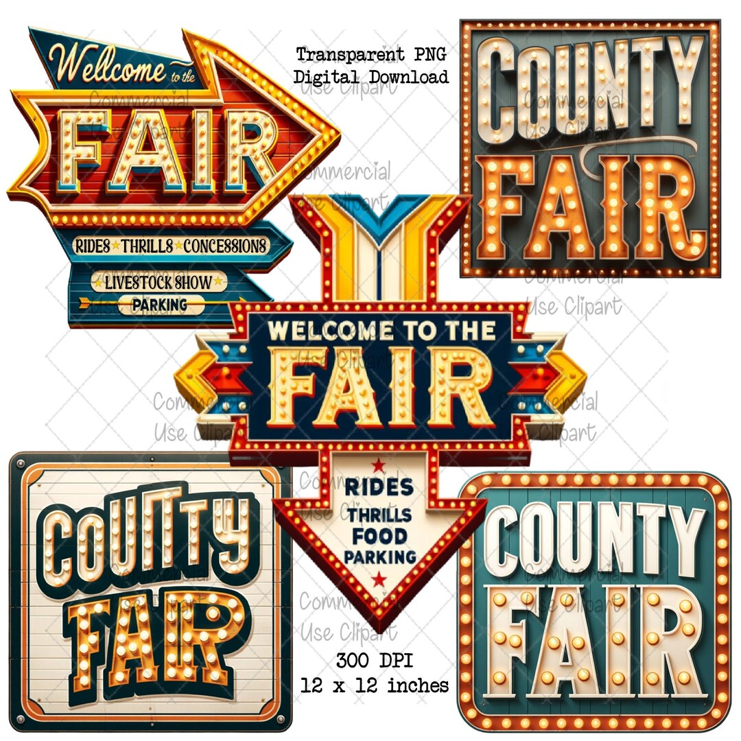 Fair Png, County Fair Png, Fair Clipart, State Fair, Digital Download ...