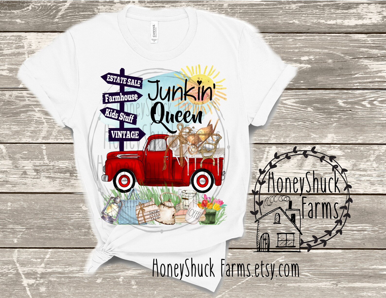 Junkin' Queen Sublimation Design Download Junkin Png | Etsy