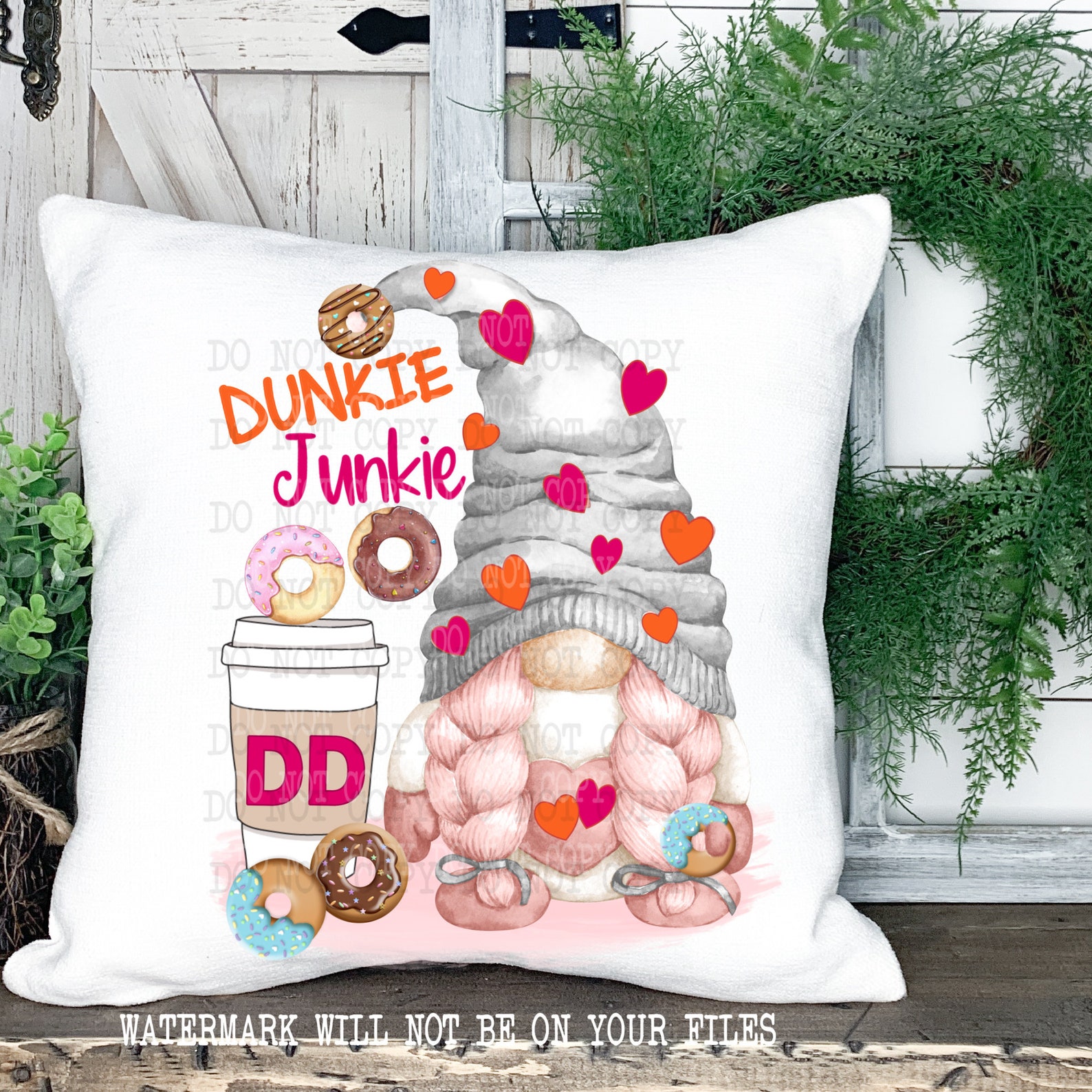 Dunkie Junkie Gnome Png Duckie Junkie Png Digital Download - Etsy