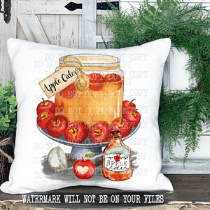 Apple Cider Png, Digital Download, Apple Clipart, Sublimation Designs ...