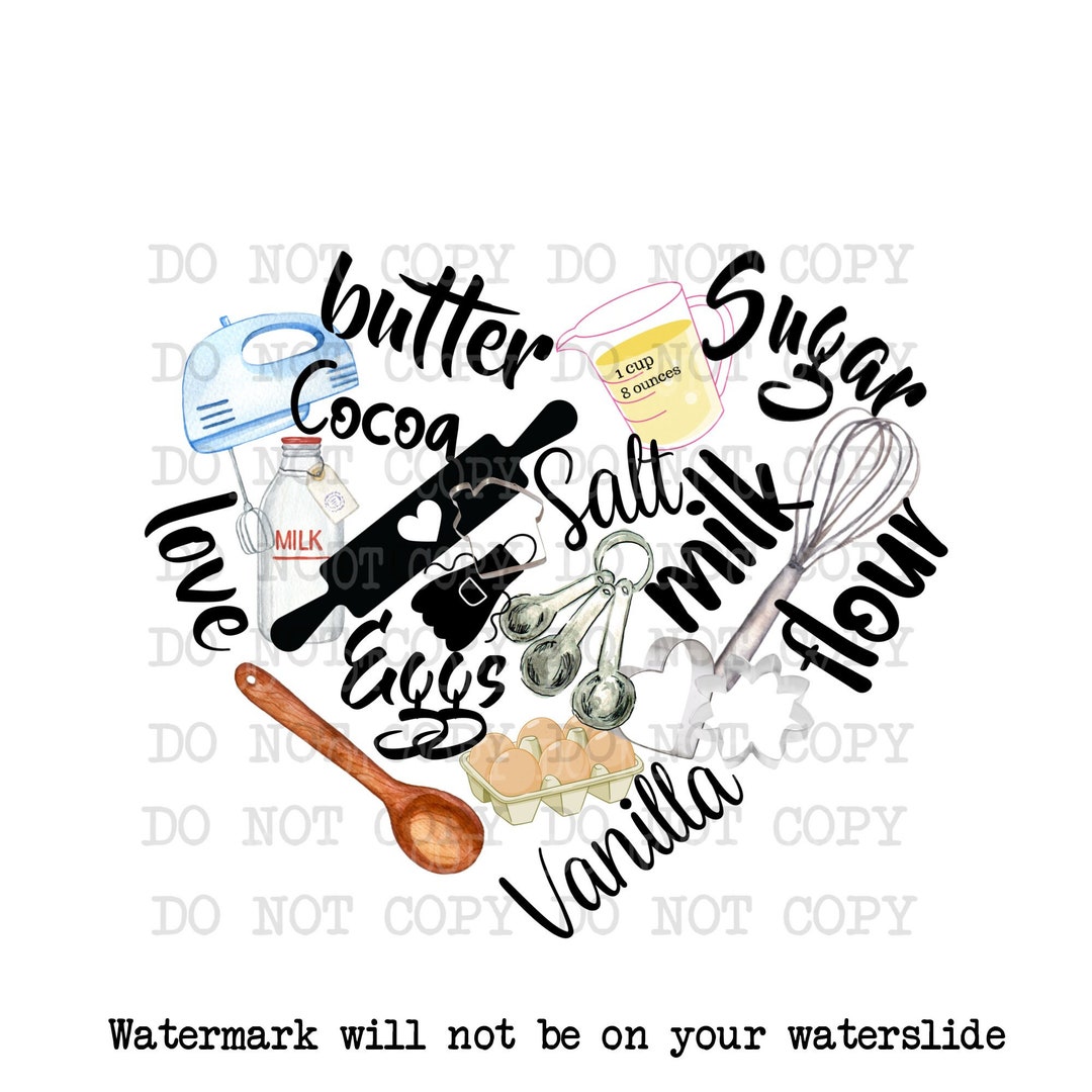 Baking Png, Digital Download, Baking Clipart, Cooking Clipart ...