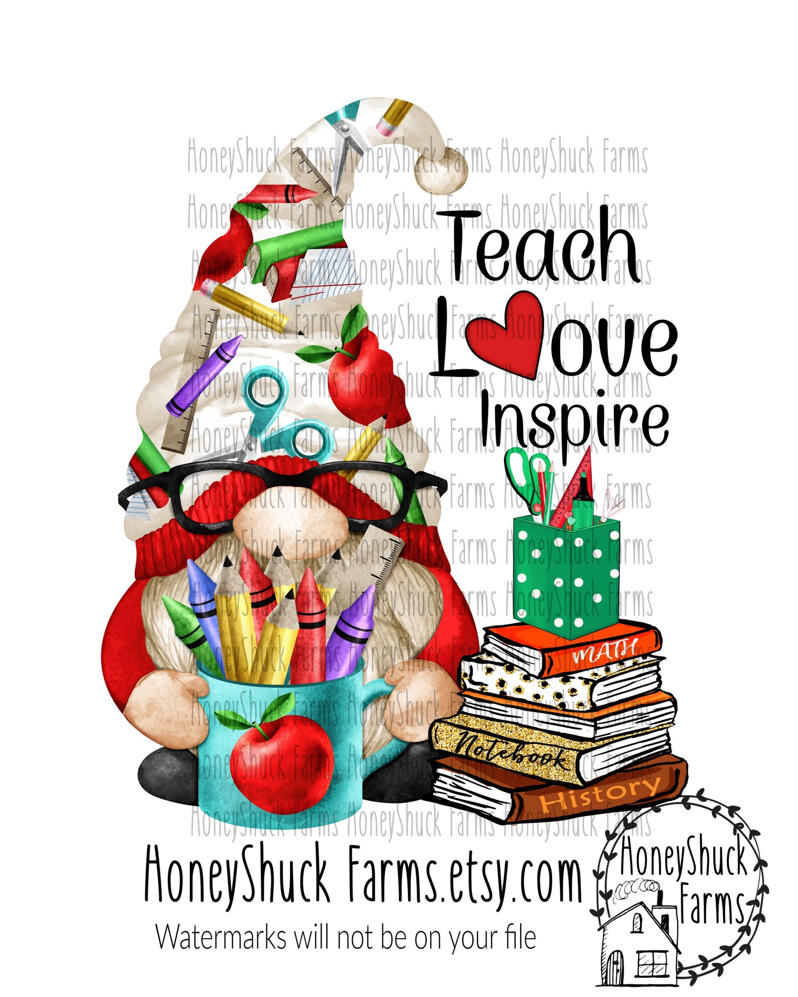 Teacher Gnome PNG Gnome Png Digital Download Back to - Etsy