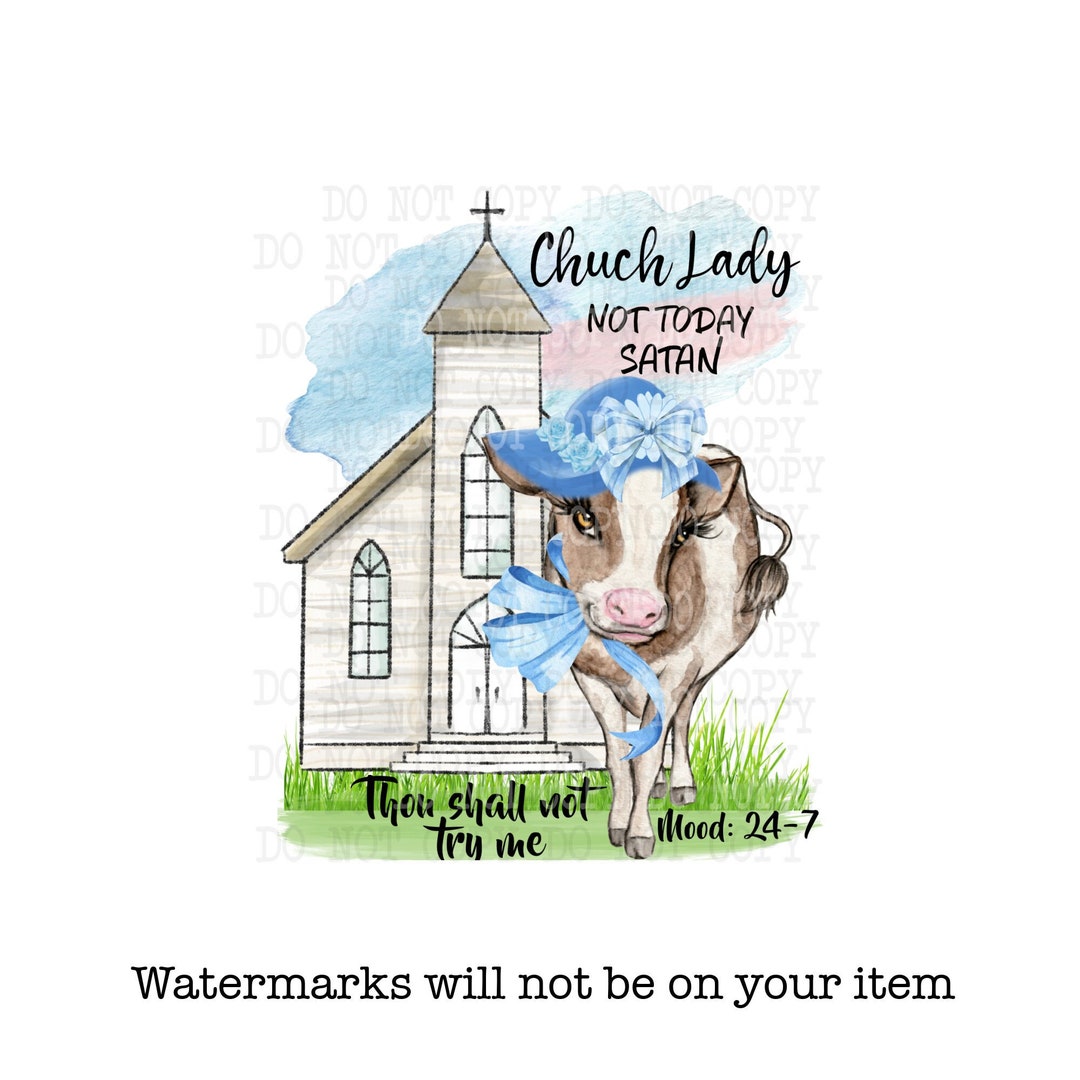 Church Ladies Clipart Digital Download Funny Church - Etsy