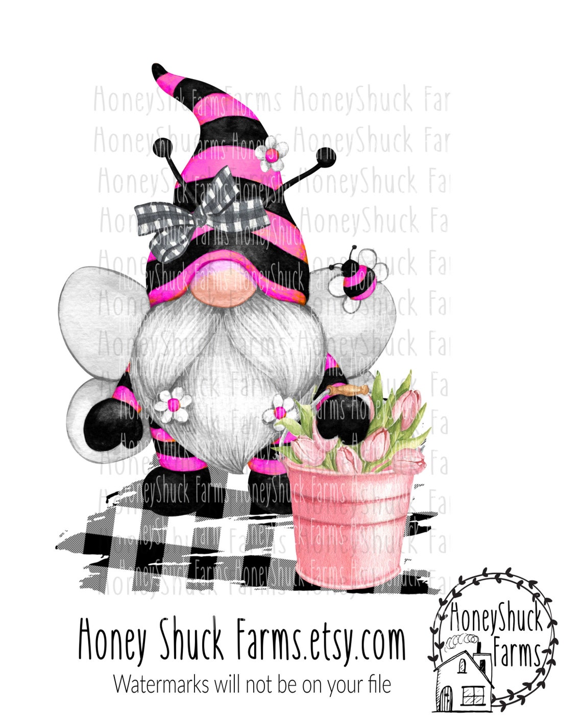 Bee Gnome PNG Gnome Png Digital Download Gnome Clipart Bee - Etsy
