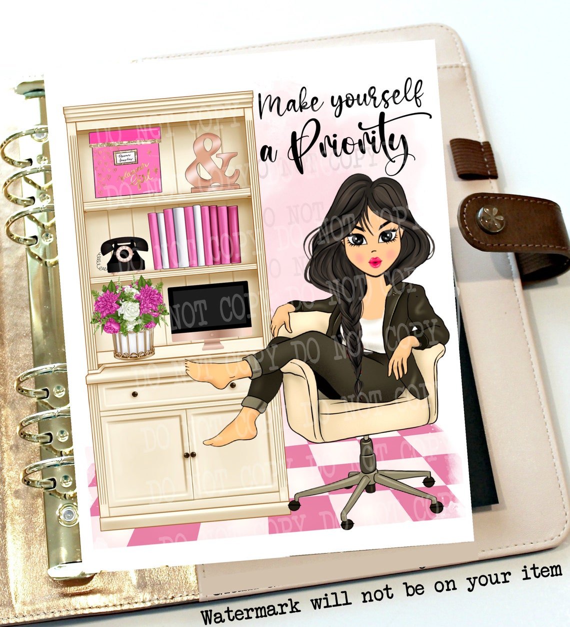 Glam Girl PNG Digital Download Fashion Girl Png Printable - Etsy