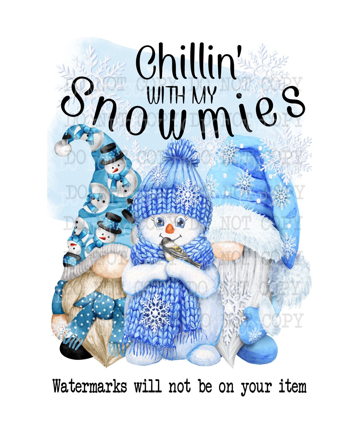 Winter Gnome Snowmies Digital Design Download Printable - Etsy