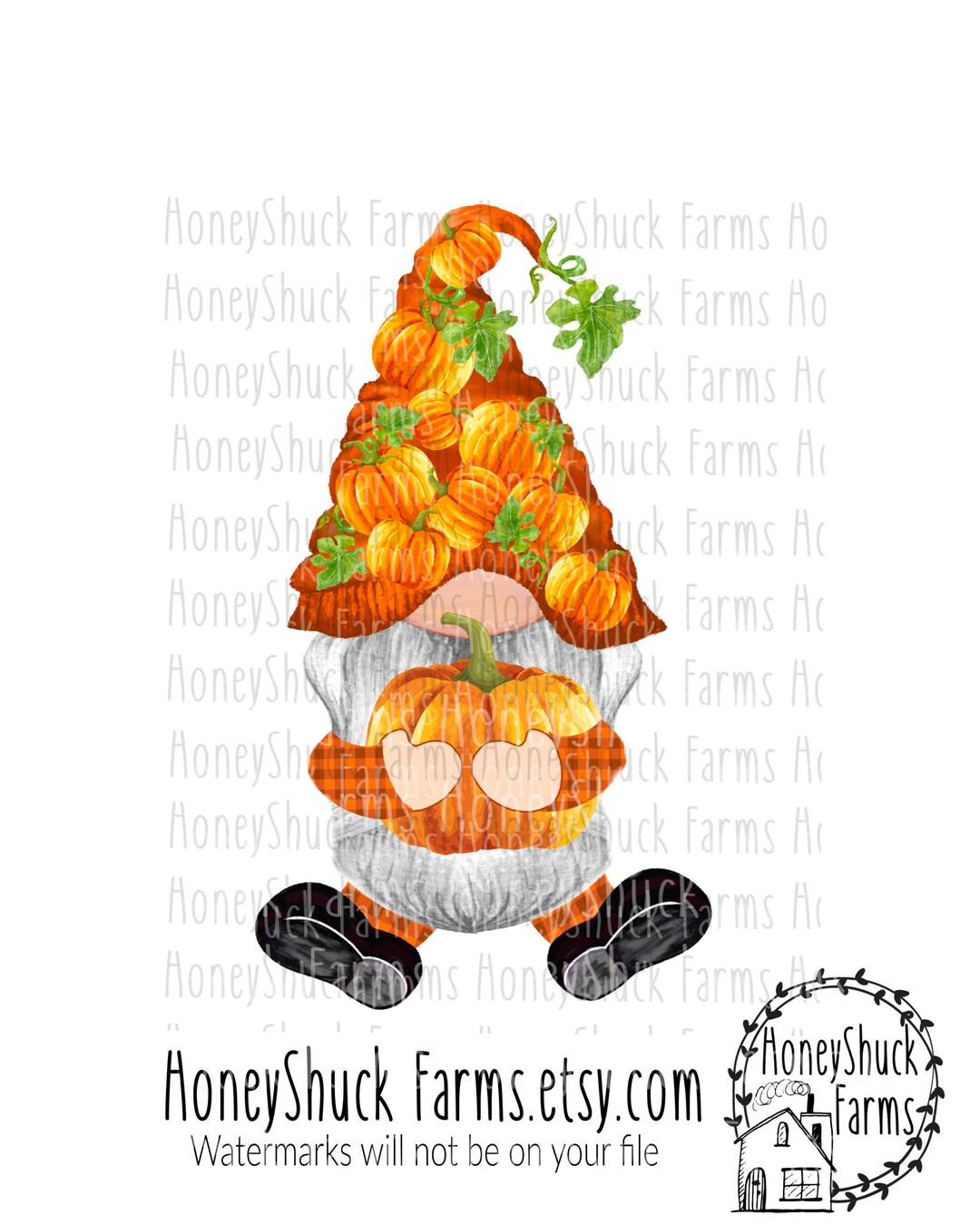 Gnome Clipart, Pumpkin Gnome Clipart Png, Fall Gnomes Digital Download ...