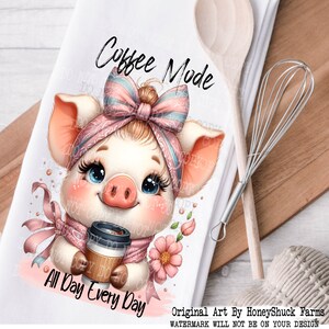 Coffee Png, Coffee Mode, Pig Clipart,digital Download, Coffee Bar Sign ...