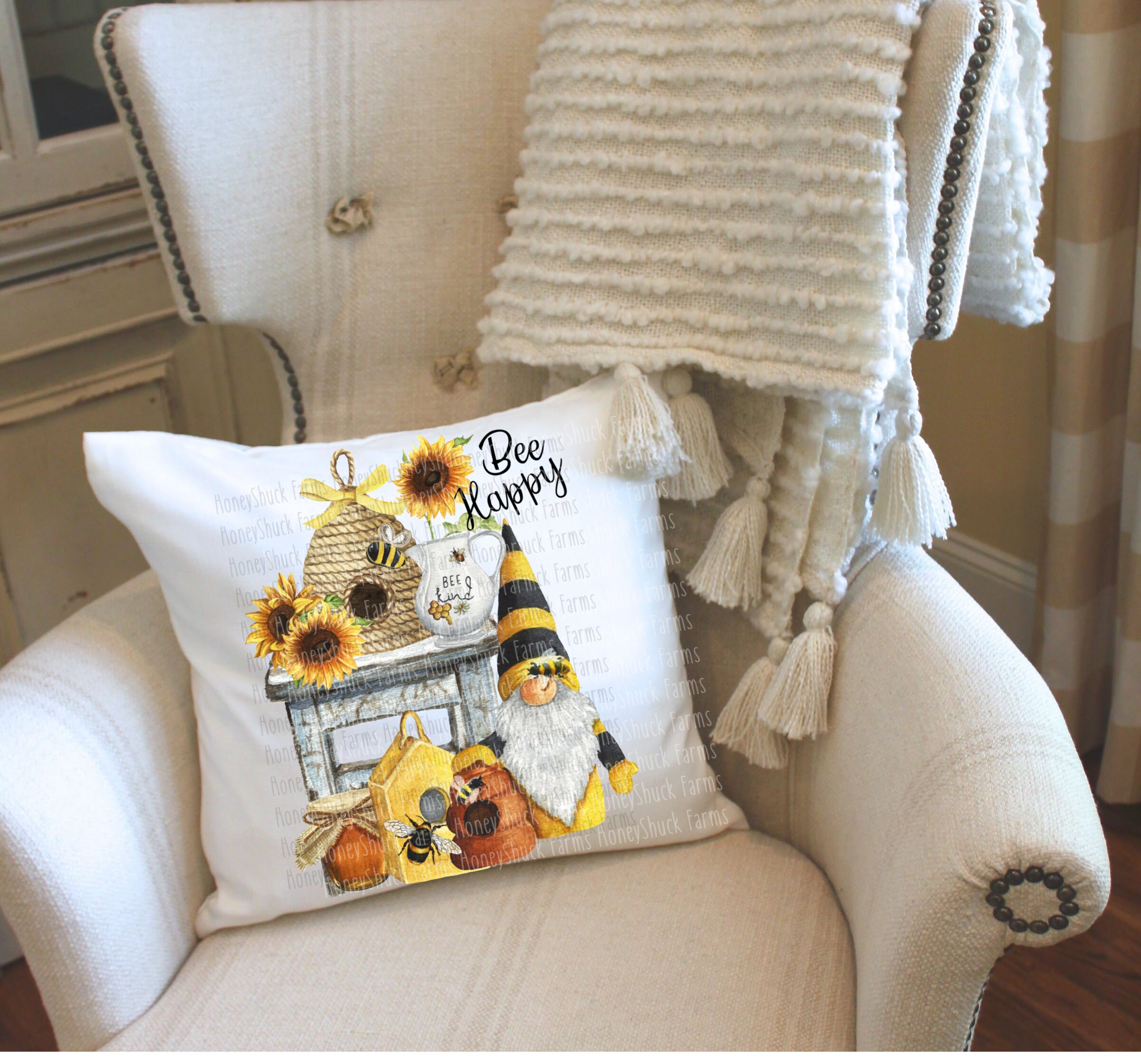 Bee Happy Digital Download Honey Bee Sublimation Design | Etsy