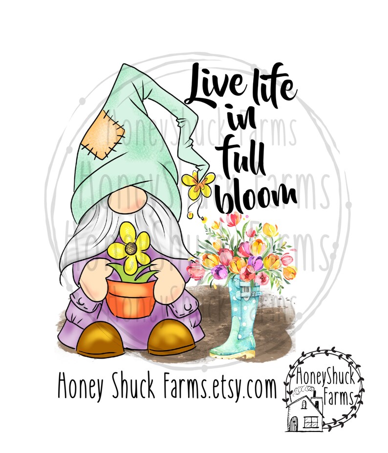 Spring Gnomes Png Gnome Png Digital Download Garden Gnome - Etsy