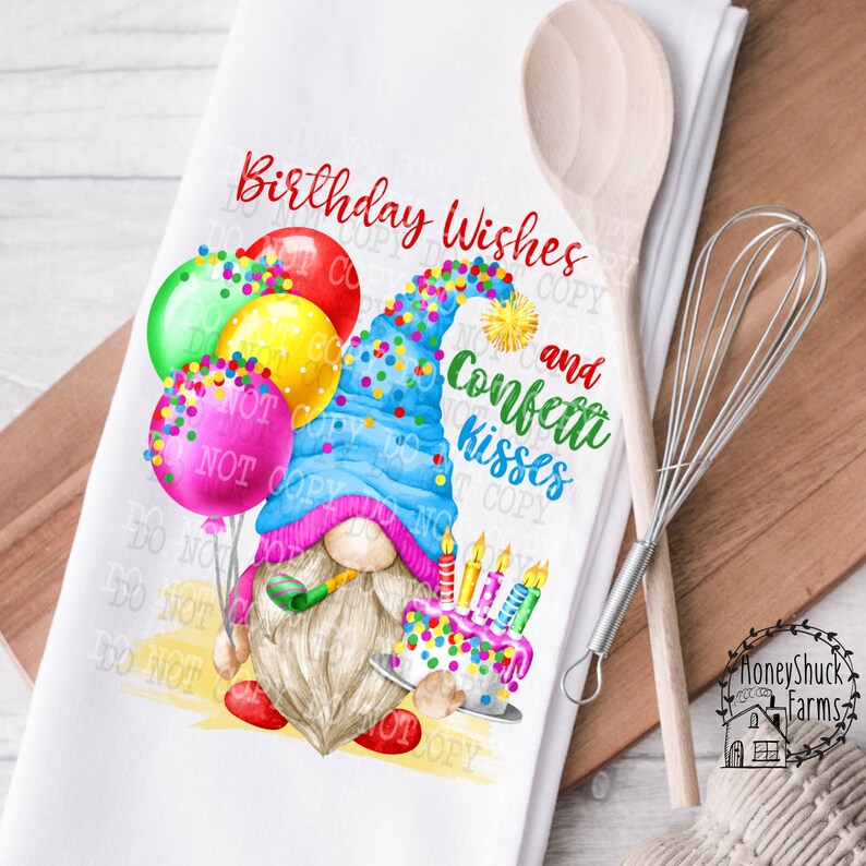 Birthday Gnome Gnome Png Digital Download Birthday Clipart - Etsy